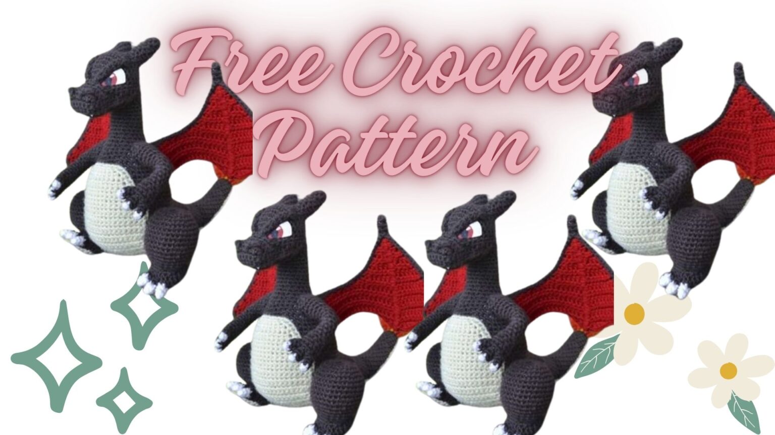 Amigurumi Pokemon Charizard Free Crochet Pattern - crochet ...